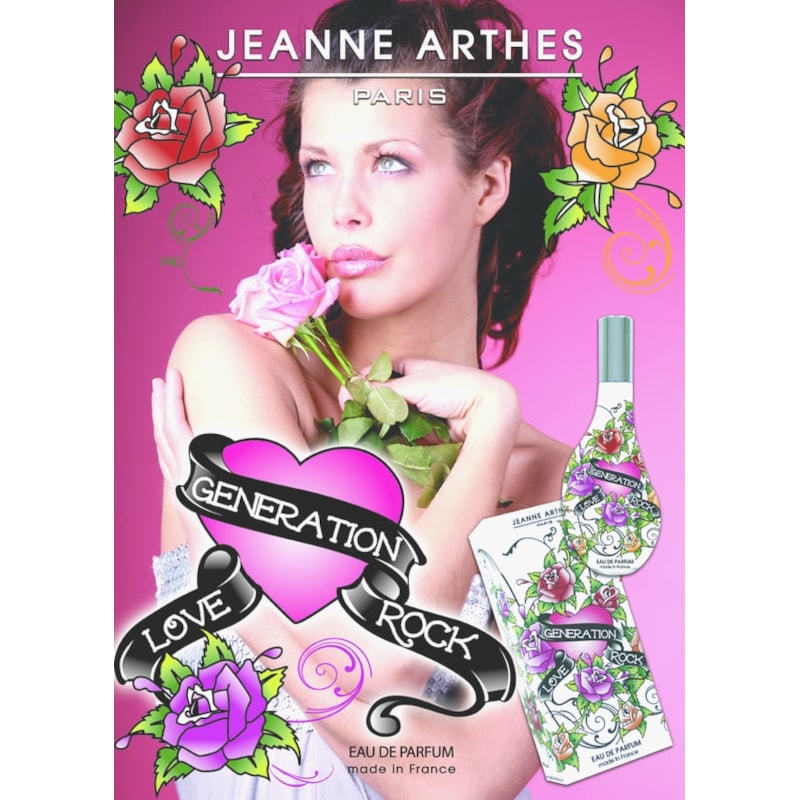 Perfume Love Generation Rock - Jeanne Arthes - G'eL Niche Oficial